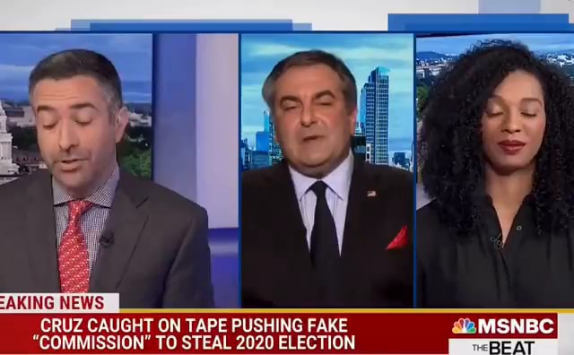 CRUZ CAUGHT ON TAPE PUSHING FAKE "COMMISSION" TO STEAL 2020 ELECTION ...