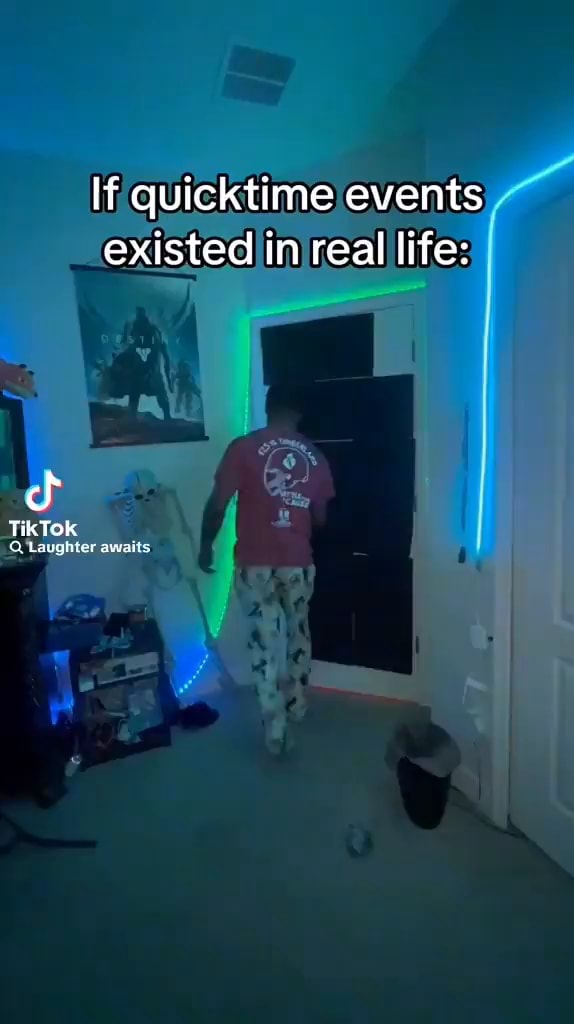 If quicktime events) existed in real life: TikTok Q 'Laughter awaits ...