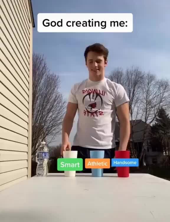 God creating me: - iFunny