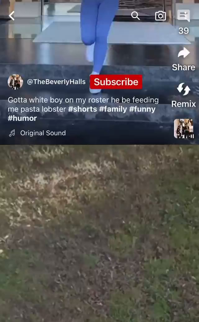 Share @TheBeverlyHalls Subscribe Gotta white boy on my roster he be feeding Remix me pasta ...