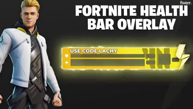 FORTNITE HEALTH BAR OVERLAY USE CODE LACHY - iFunny