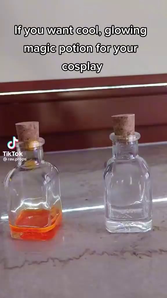 If you want cool, glowing magic potion for your cosplay cf Tik Tok - iFunny