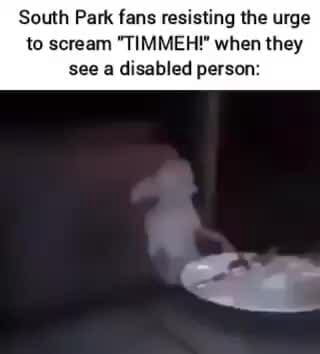 South Park fans resisting the urge to scream "TIMMEH!" when they see a ...