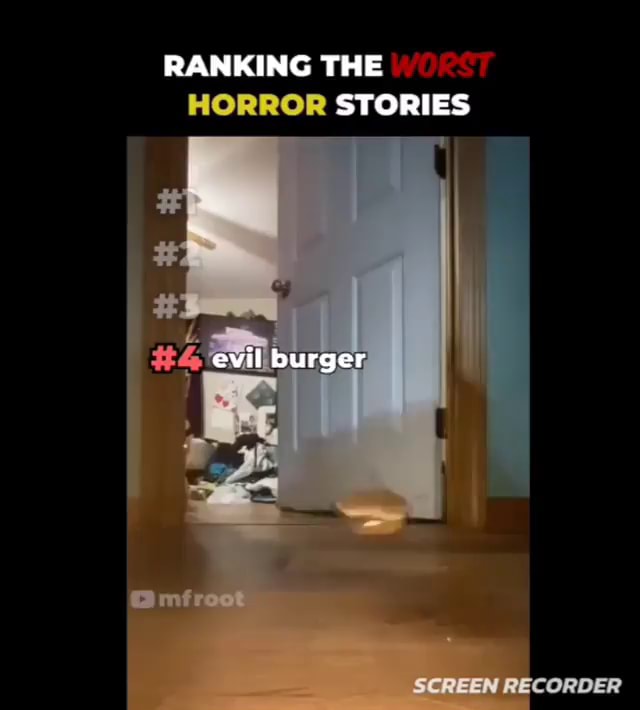 RANKING THE STORIES evil burger - iFunny