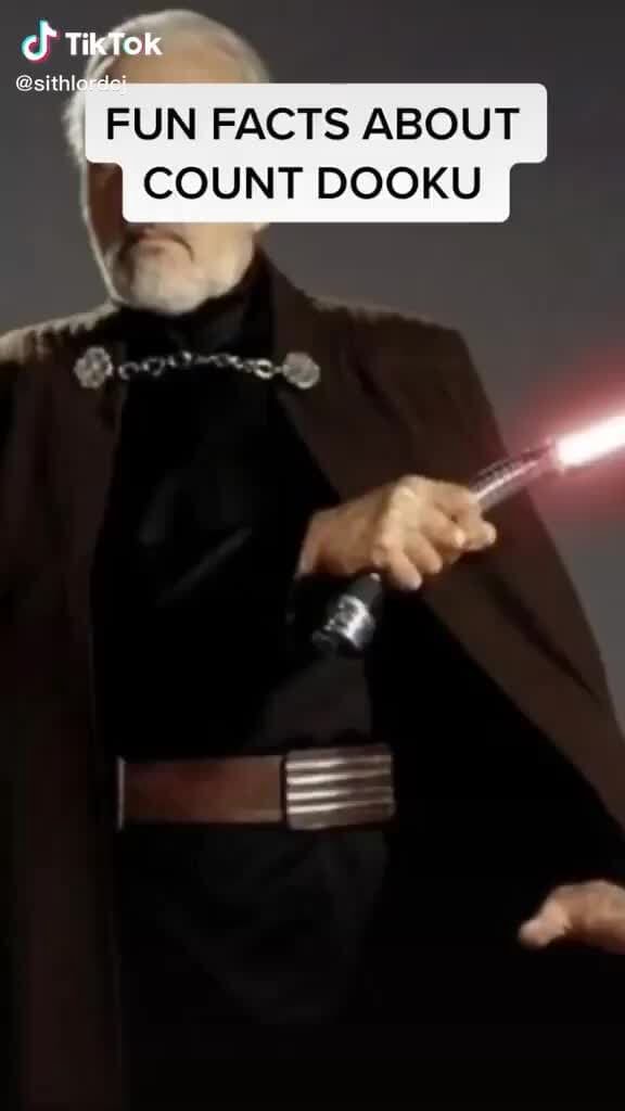 FUN FACTS ABOUT COUNT DOOKU - iFunny