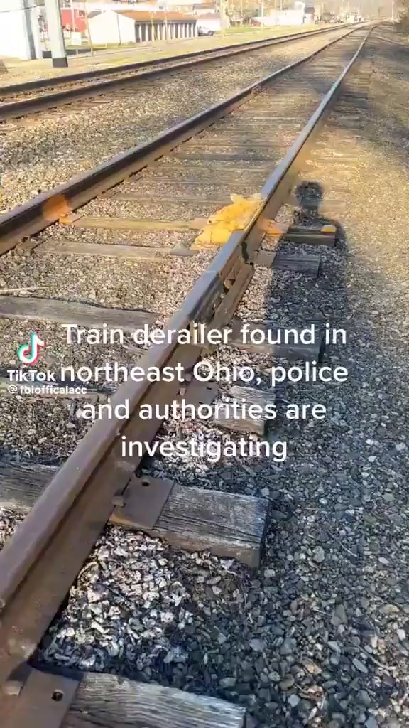 Train derailer found in rex rortheast Gmo, police and authorities are ...