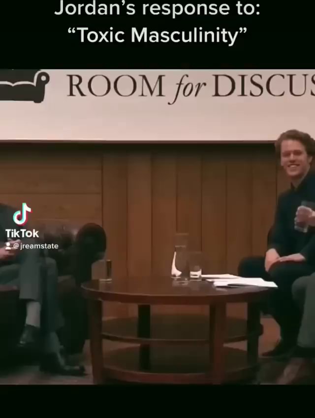 Jordan's response to: "Toxic Masculinity" ROOM for DISCUS TikTok ...