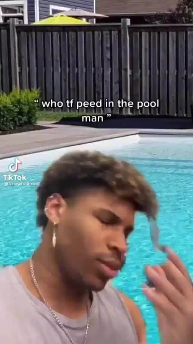 Bert "who tf peed in pool man - iFunny