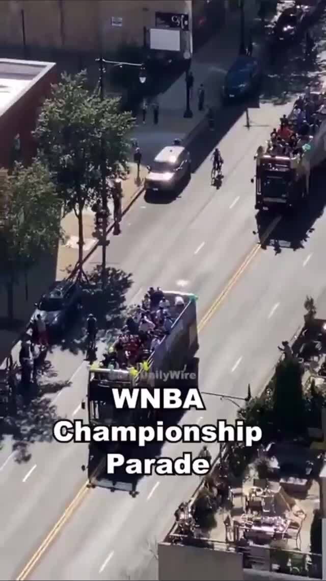 WNBA Championship Parade - iFunny