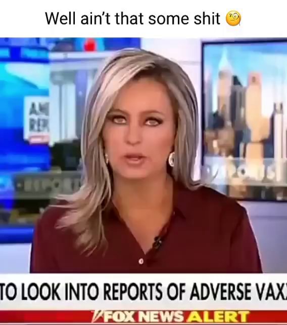 Well ain't that some shit O LOOK INTO REPORTS OF ADVERSE VA YFO) ALERT ...