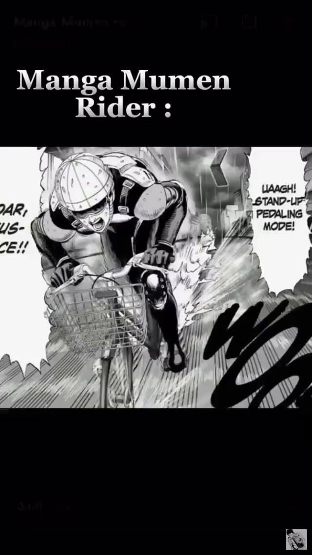 Manga Mumen Rider : - iFunny