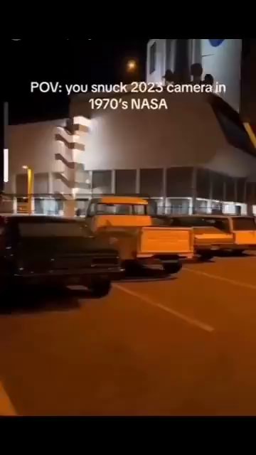 POV: you snuck 1970's NASA - iFunny