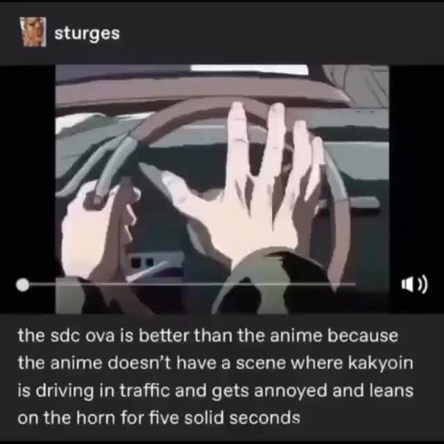 Y sturges the sdc ova is better than the anime because the anime doesn ...