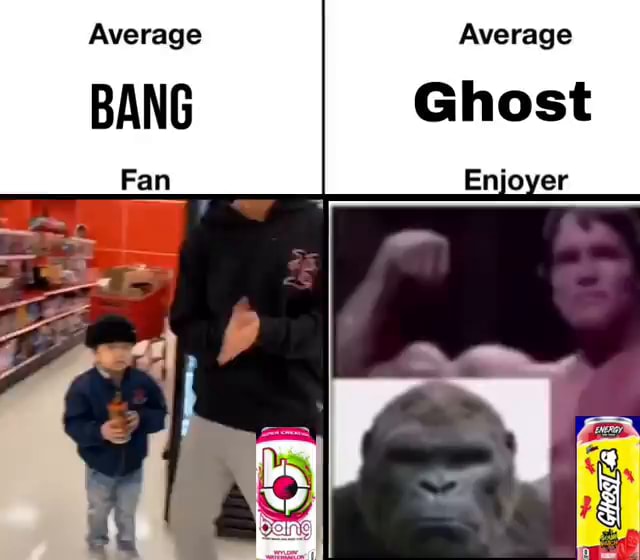 Average Average BANG Ghost Fan - iFunny