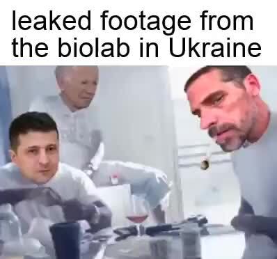 Leaked footage from the biolab in Ukraine - iFunny