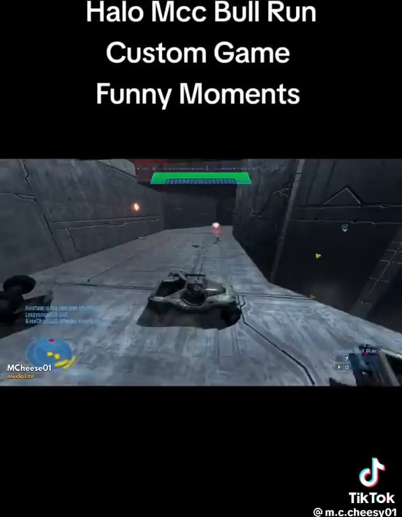 Halo ice Bull Run Custom Game Funny Moments TikTok - iFunny