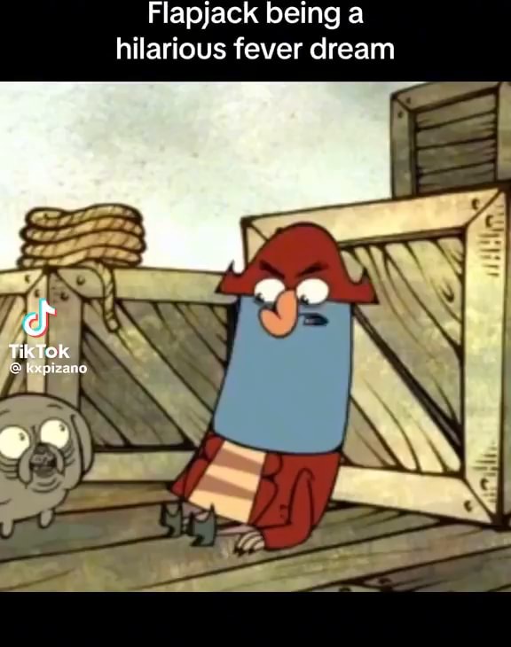 Flapjack being a hilarious fever dream TikTok - iFunny