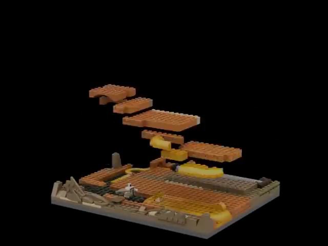 Building animation of my LEGO IDEAS model Sewer Heroes Fighting the ...