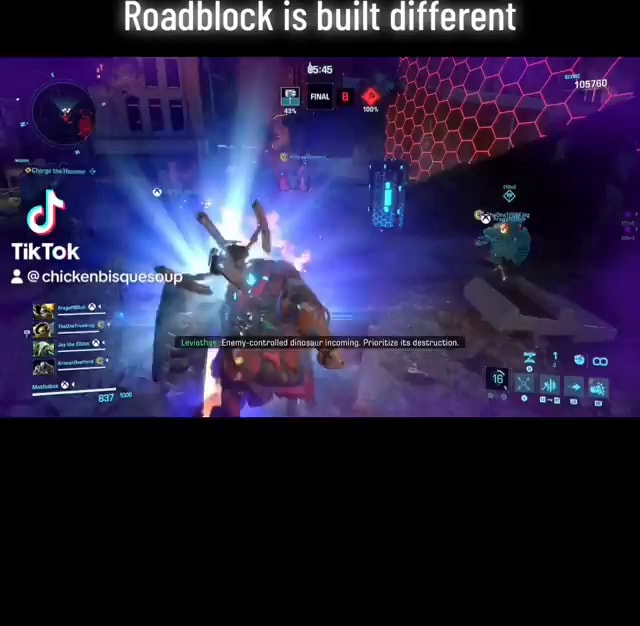 Roadblock is built different - iFunny