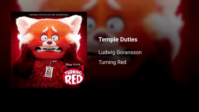 Temple Duties - Temple Duties Ludwig Goransson Turning Red - iFunny