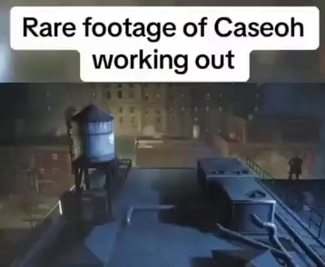 Rare footage of Caseoh working out as - iFunny