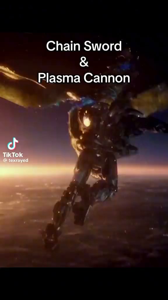 Chain Sword . Plasma Cannon of Tik Tok - iFunny