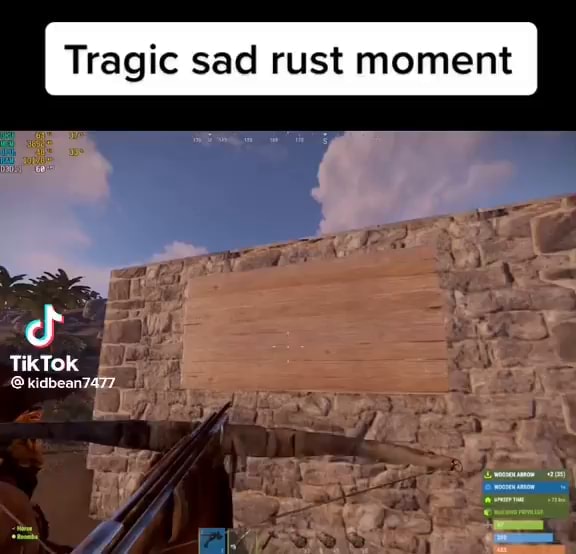 Tragic sad rust moment TikTok kidbean7477 - iFunny