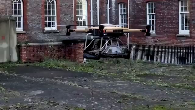 The British Ministry of Defence has showcased the Malloy drones which ...