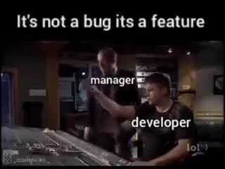 It's not a bug its a feature - iFunny