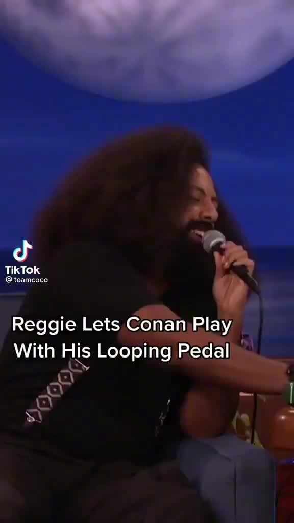 Sf TikTok Reggie Lets Conan Play With His Looping Pedal - iFunny