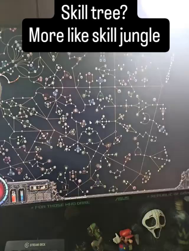 Skill tree? More like skill jungle - iFunny