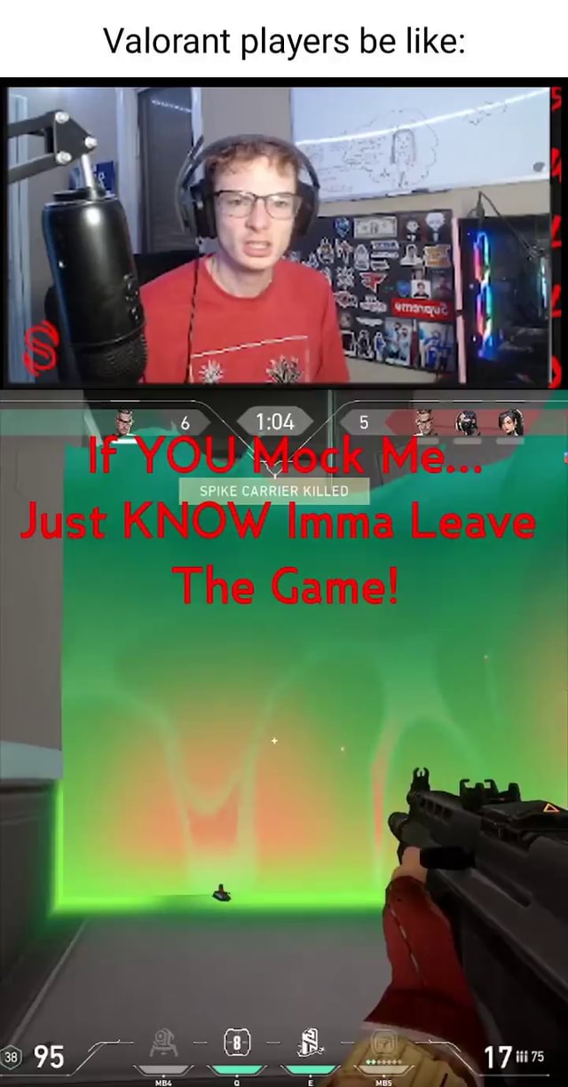 Valorant players be like: - iFunny
