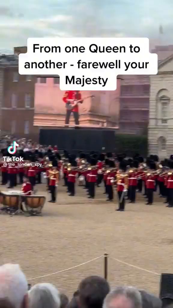 From one Queen to another - farewell your Majesty TikTok - iFunny