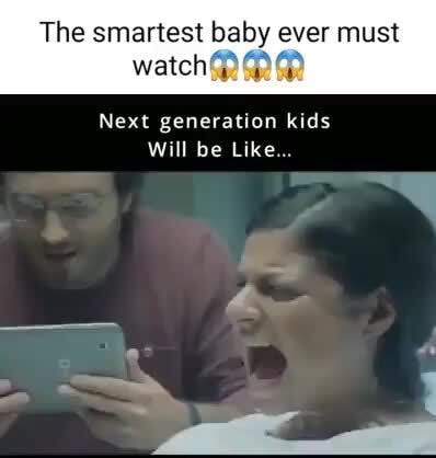 The smartest baby ever must watch Next generation kids Will be Like ...