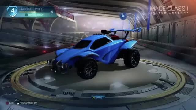 Rocket League - Rocket Pass 1 - Tier Items - TEACK ar ViEw orANce car ...