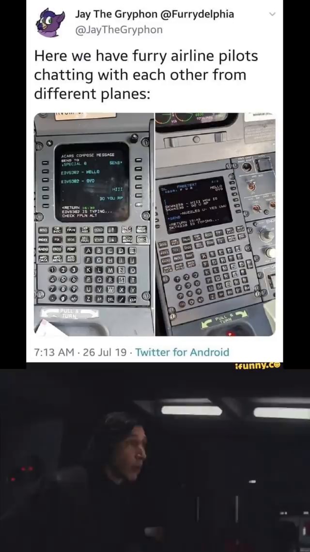 Jay The Gryphon @Furrydelphia Here we have furry airline pilots ...