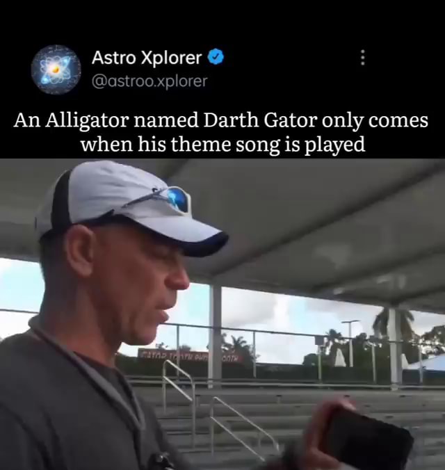 Astro Xplorer Da An Alligator named Darth Gator only comes when his ...