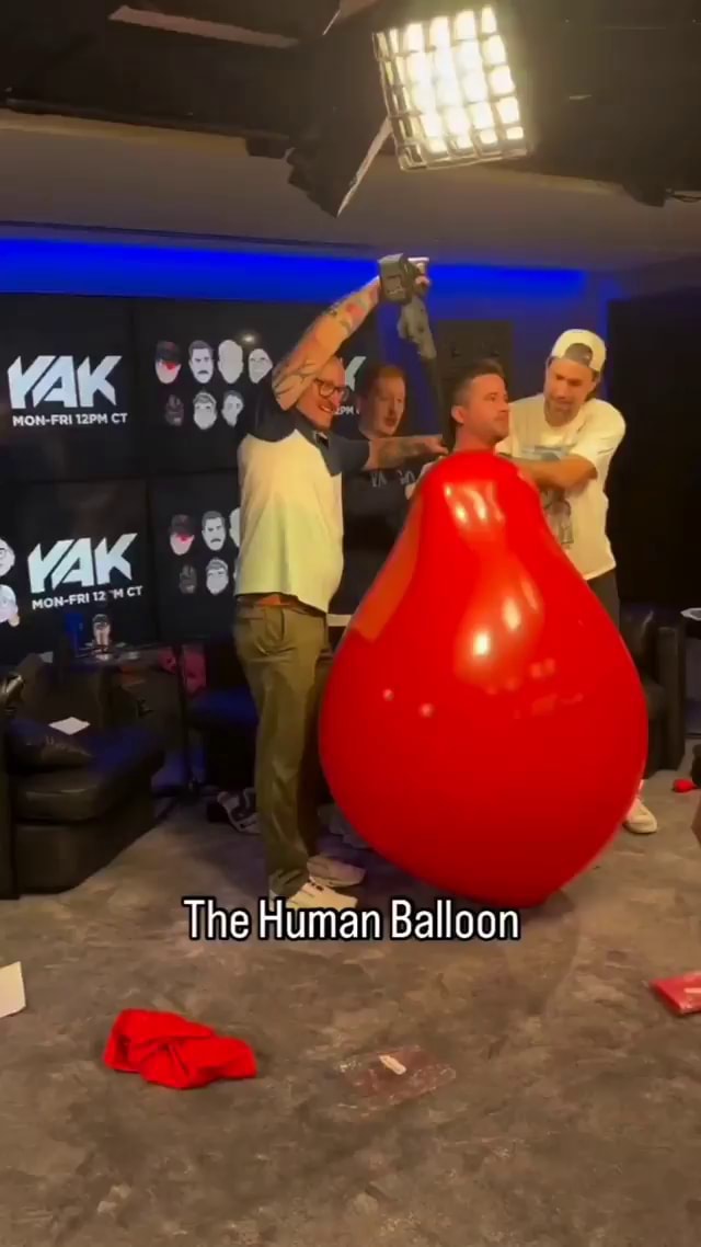 (AK The Human Balloon - iFunny