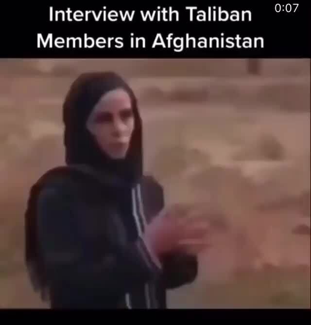 Interview with Taliban Members in Afghanistan - iFunny
