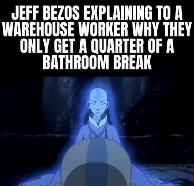 JEFF BEZOS EXPLAINING TO A WAREHOUSE WORKER WHY THEY ONLY GET A QUARTER ... JEFF BEZOS EXPLAINING TO A WAREHOUSE WORKER WHY THEY ONLY GET A QUARTER ...