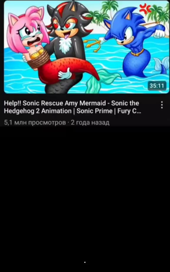 35: Help!! Sonic Rescue Amy Mermaid - Sonic the Hedgehog 2 Animation I ...