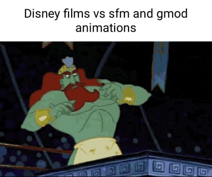 Disney films vs sim and gmod animations - iFunny