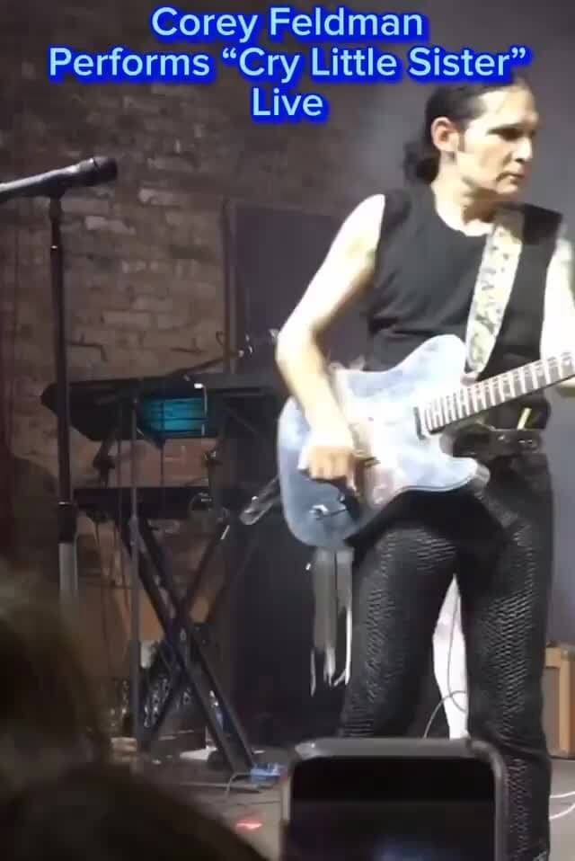 Corey Feldman Performs "Cry Little Sister" Live - iFunny
