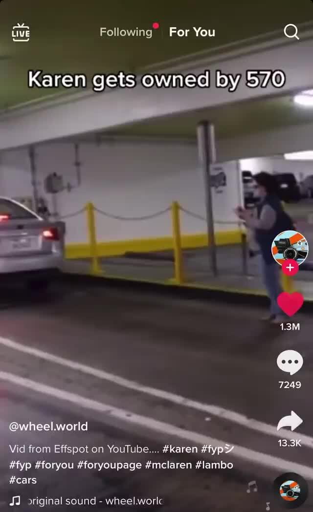 Following For You Karen gets owned by 570 @wheel.world Vid from Effspot ...