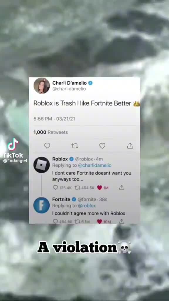 Roblox is Trash I like Fortnite Better PM 0: (21 1,000 Retweets QQ 9 ...
