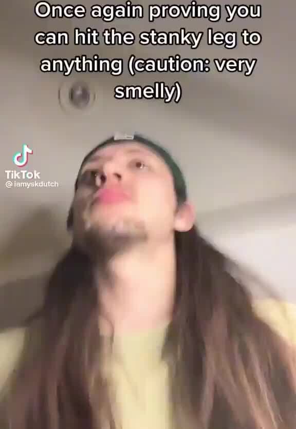 Once again proving you can hit the stanky leg to anything (caution ...