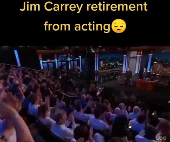 Jim Carrey retirement from iFS - iFunny