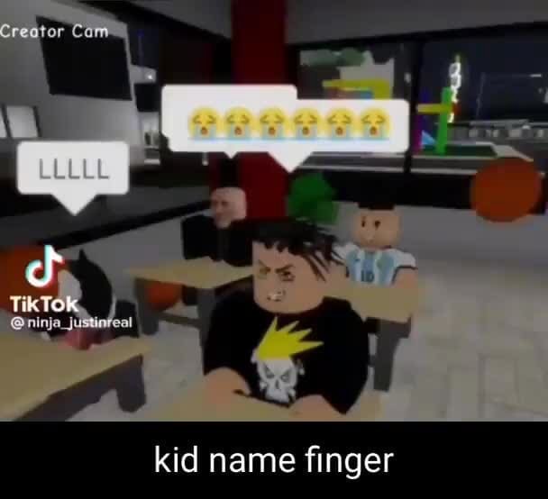 Kid name finger - iFunny