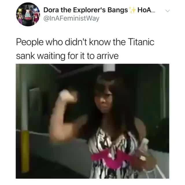 People who didn‘t know the Titanic sank waiting for it to arrive - iFunny