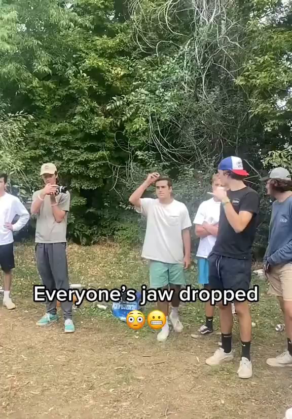 Everyone's jaw dropped - iFunny